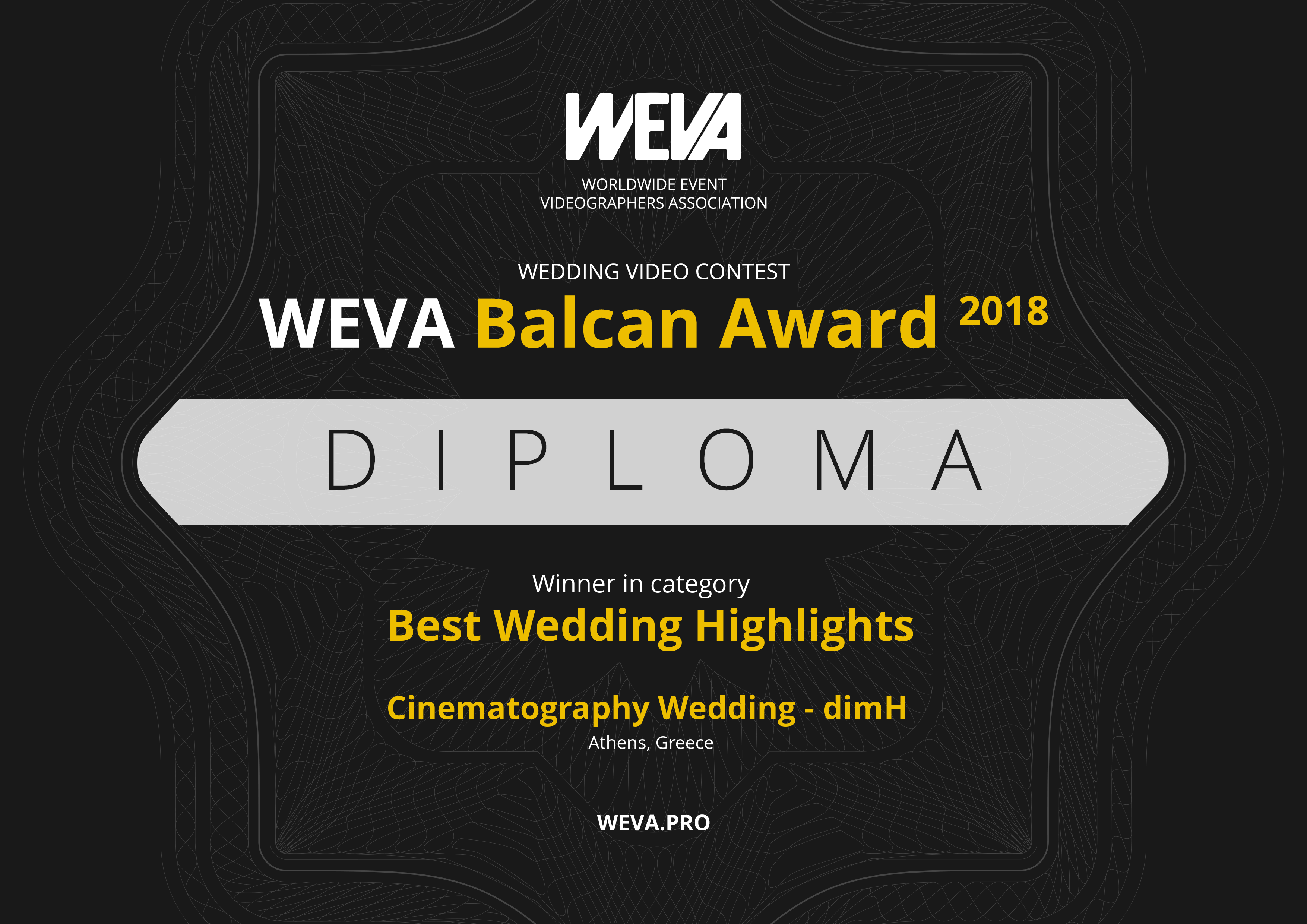 Best Wedding video highlights Award | Dimitris Haidis
